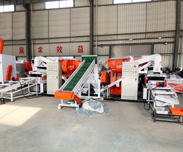 Cable Granulators to Separate Copper and Plastic 1T/H- BSGH Granulator