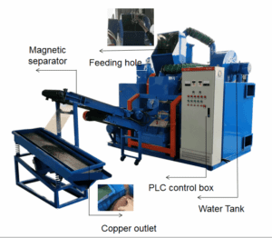 Wire Grinding Machine | Copper Recovery from BSGH Granulator