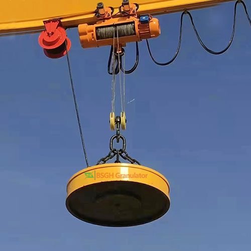 Lifting Electromagnet For Scrap Metals From BSGHGranulator